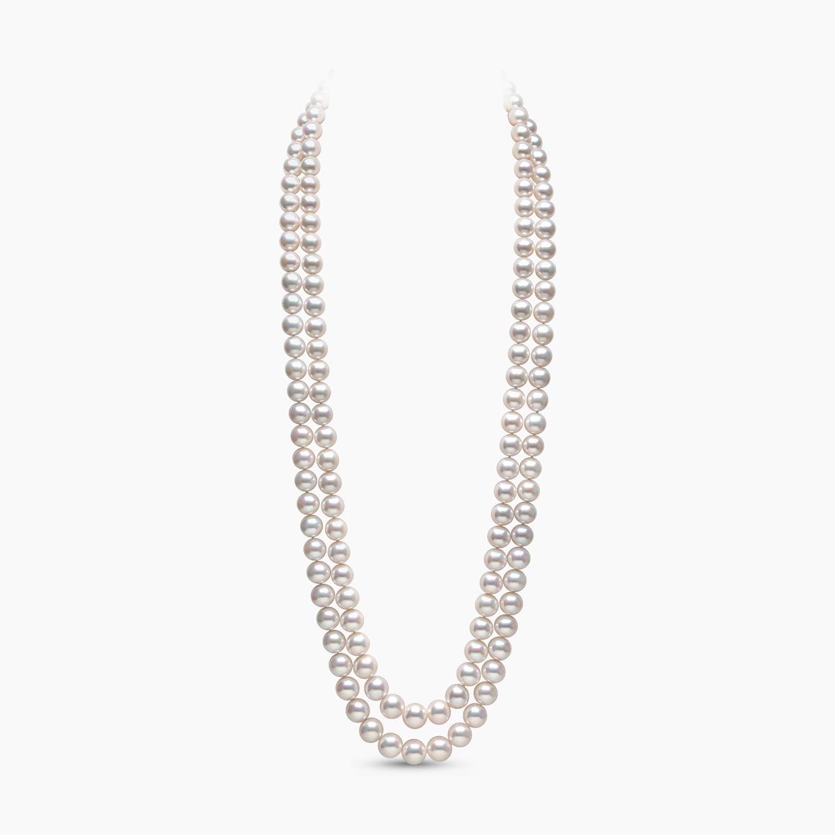 Classic Freshwater Pearl Double Row Necklace | Yoko London